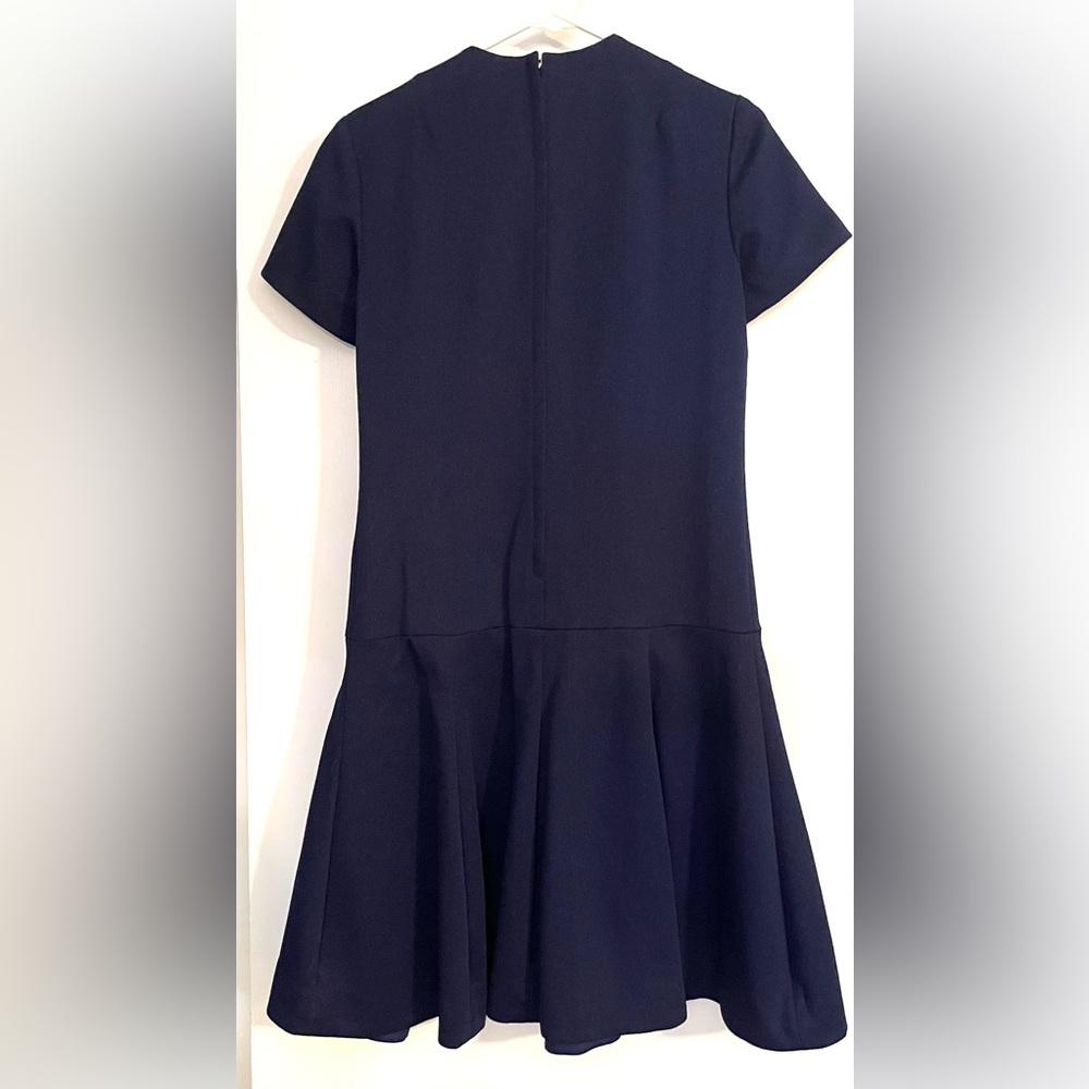 Vintage Jennifer Dallas Navy Blue Dress Drop Waist Si… - Gem Vintage Jennifer Dallas Navy Blue Dress Drop Waist Si… - Gem